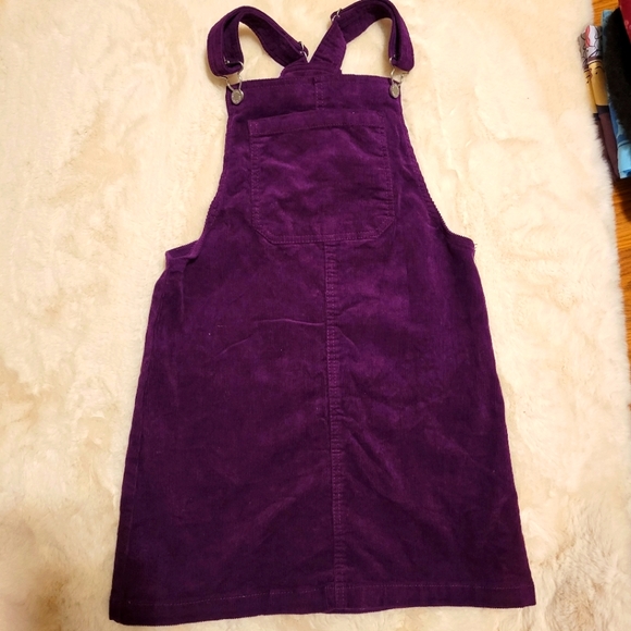 art class | Dresses | Nwt Art Class Purple Corduroy Pinafore Jumper ...
